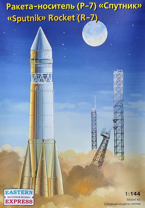 MODELIMEX Online Shop | 1/144 SPUTNIK Russian Carrier Rocket (R-7 ...