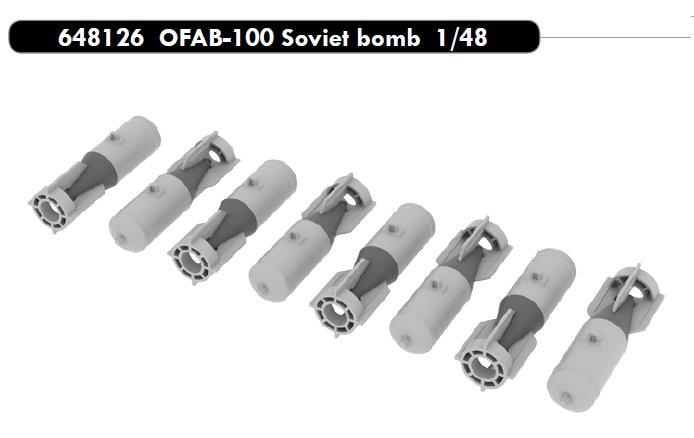 MODELIMEX Online Shop | BRASSIN 1/48 OFAB-100 Soviet bomb | your favourite model shop