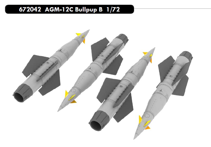 MODELIMEX Online Shop | BRASSIN 1/72 AGM-12C Bullpup B | your favourite ...