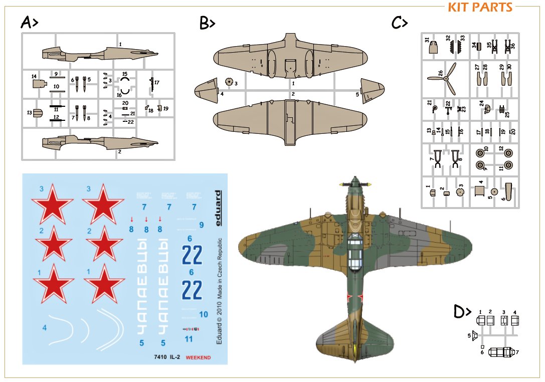 MODELIMEX Online Shop | 1/72 IL-2 (Weekend Edition) | your favourite ...