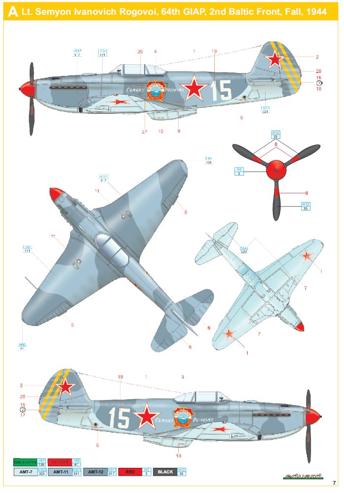 MODELIMEX Online Shop | 1/48 Yak-3 (Weekend Edition) | your favourite ...