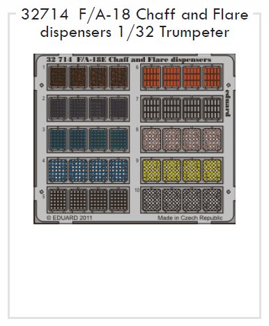 MODELIMEX Online Shop | SET F/A-18 Chaff and Flare dispensers (TRUMP ...