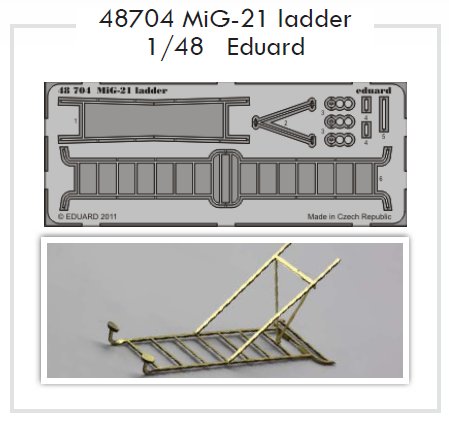 MODELIMEX Online Shop | SET MiG-21 ladder (EDU) | your favourite model shop