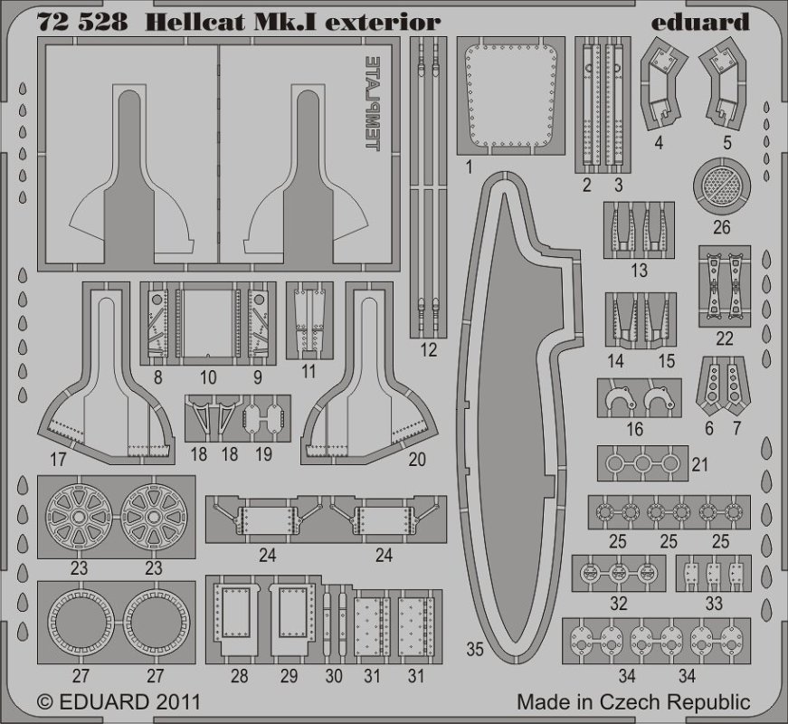 MODELIMEX Online Shop | SET Hellcat Mk.I exterior (EDU) | your ...