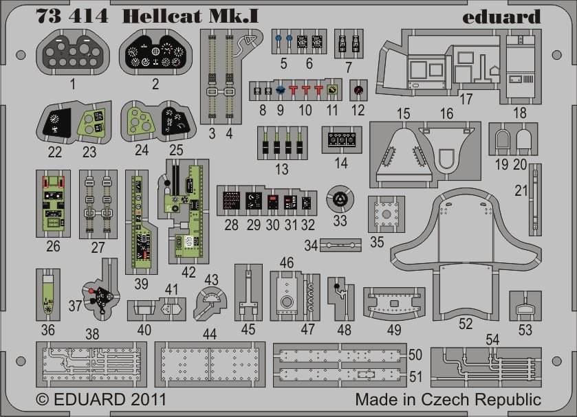 MODELIMEX Online Shop | SET Hellcat Mk.I S.A. (EDU) | your favourite ...