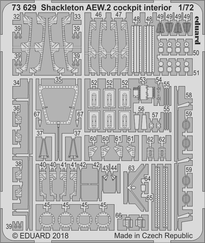 MODELIMEX Online Shop | SET Shackleton AEW.2 cokpit interior (AIRF ...