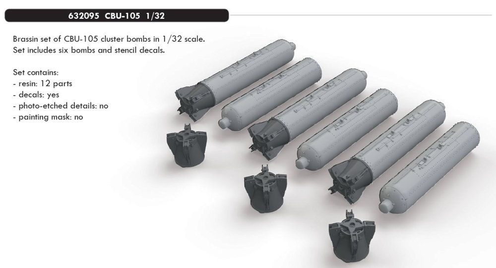 MODELIMEX Online Shop | BRASSIN 1/32 CBU-105 | your favourite model shop