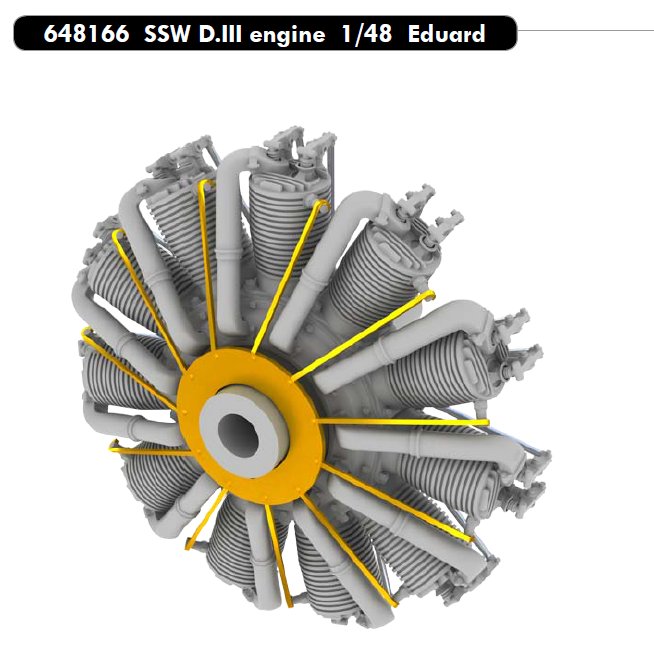 MODELIMEX Online Shop | BRASSIN 1/48 SSW D.III engine (EDU) | your ...