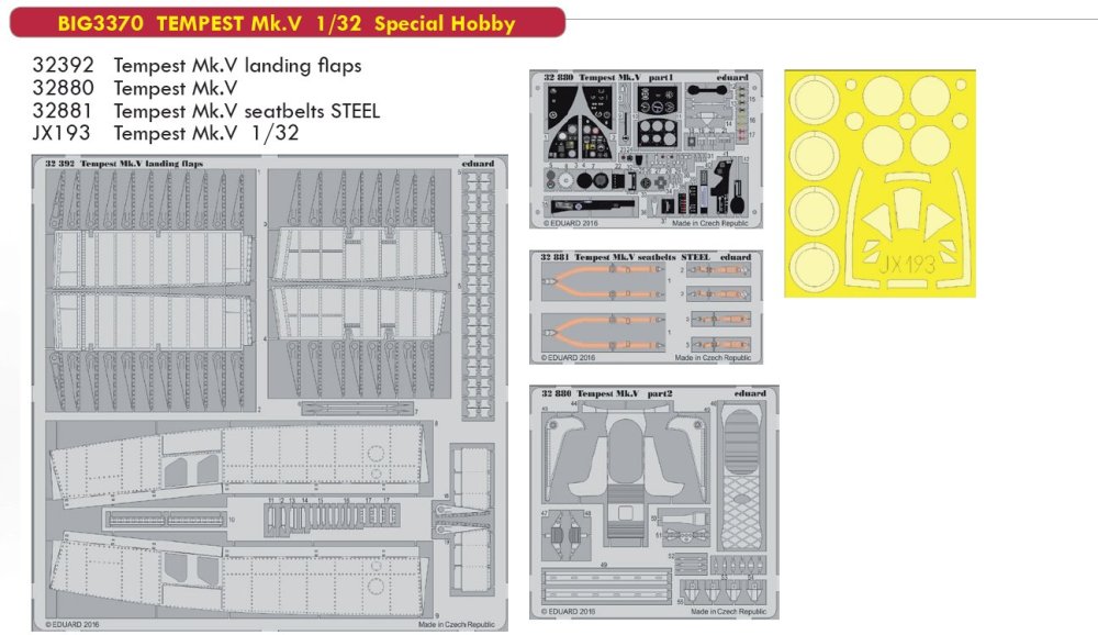 MODELIMEX Online Shop | 1/32 TEMPEST Mk.V (SP.HOB.) | your favourite ...