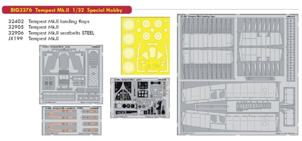 MODELIMEX Online Shop | 1/32 Tempest Mk.II (SP.HOBBY) | your favourite ...