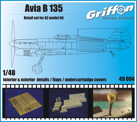 MODELIMEX Online Shop | 1/48 Avia B.135 Detail Set (AZ MODEL) | your ...