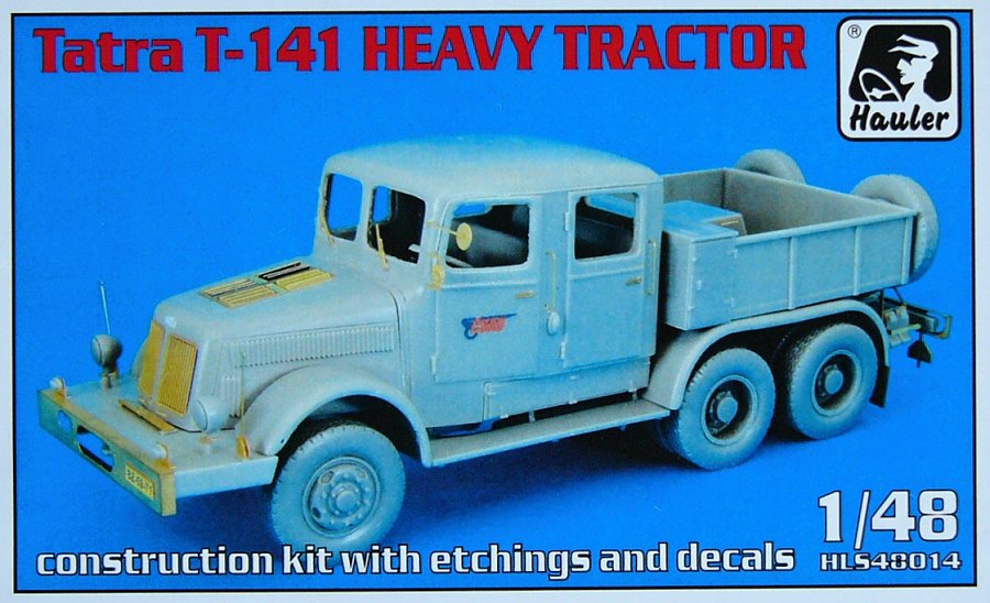 MODELIMEX Online Shop | 1/48 Tatra T-141 Heavy Tractor (full resin kit ...