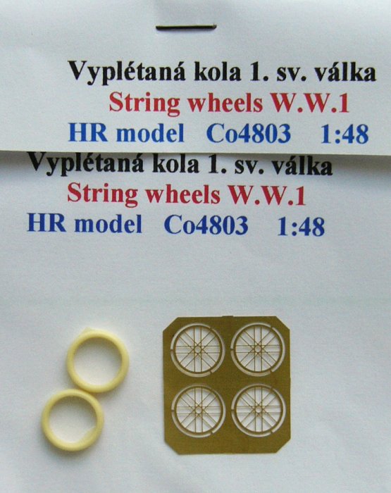 MODELIMEX Online Shop | 1/48 String wheels WWI (2pcs.) | your favourite ...