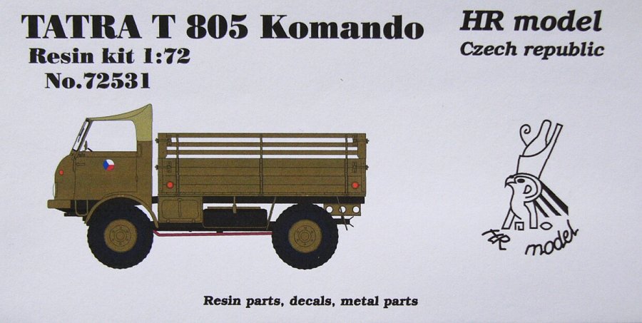 MODELIMEX Online Shop | 1/72 Tatra T805 'Komando' | your favourite ...