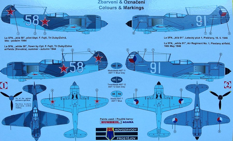 MODELIMEX Online Shop | 1/144 Lavochkin La-5FN (2x camo) | your favourite model shop