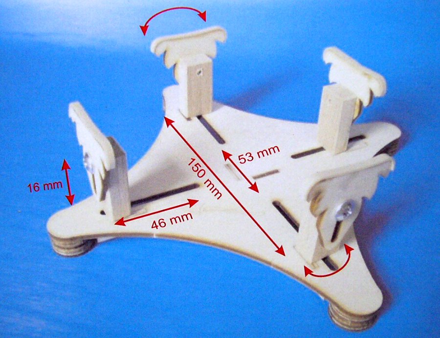 MODELIMEX Online Shop | 1/72 Wooden stand for airplanes building ...