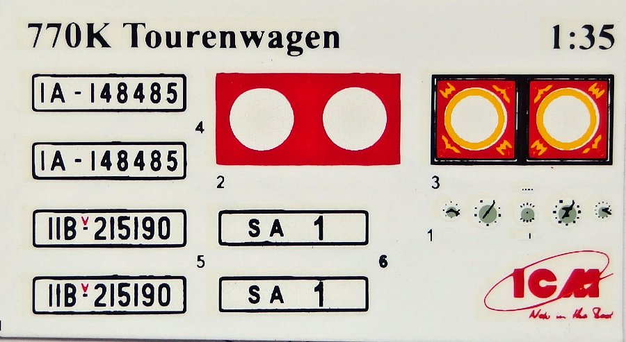 MODELIMEX Online Shop | 1/35 Typ 770K (W150) Tourenwagen w/ open cover ...