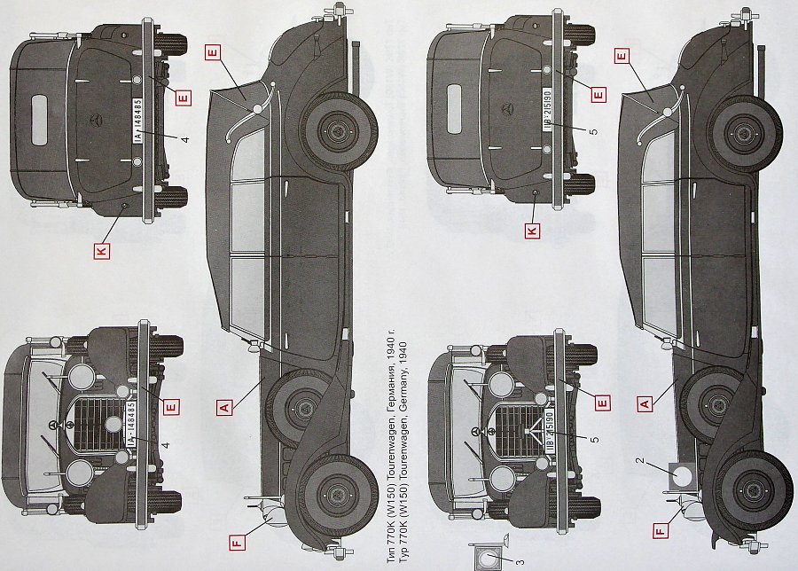 MODELIMEX Online Shop | 1/35 Typ 770K (W150) Tourenwagen w/ open cover ...