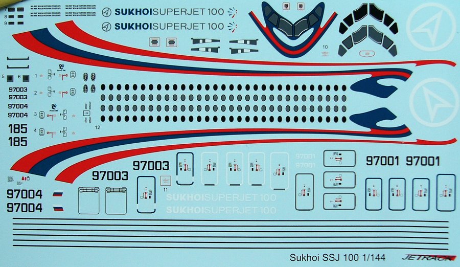 MODELIMEX Online Shop | 1/144 Sukhoi Superjet SSJ 100 (full resin kit ...