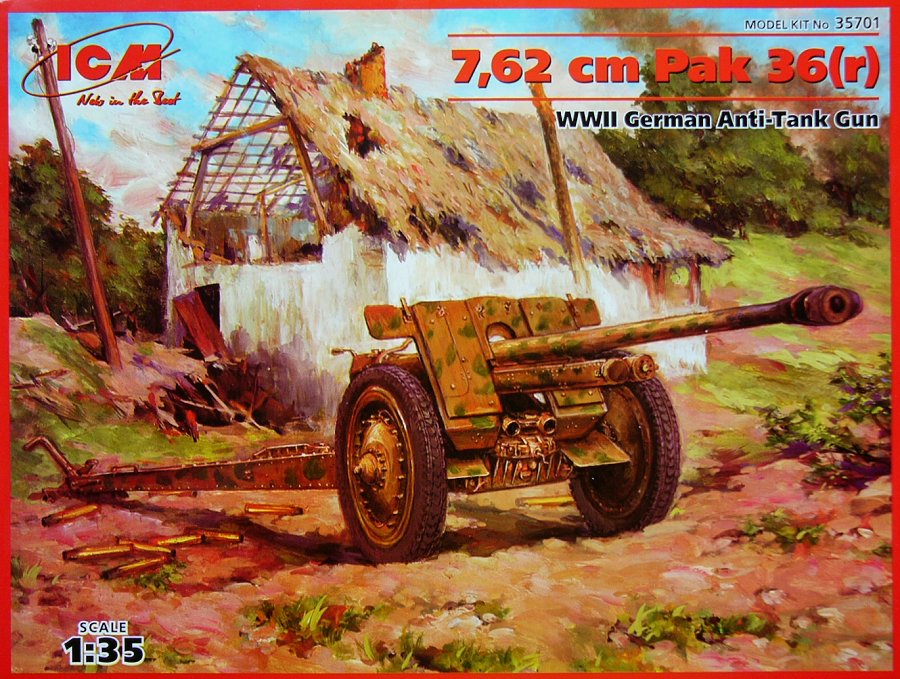 MODELIMEX Online Shop | 1/35 7,62 cm Pak 36(r) German Anti-Tank Gun ...