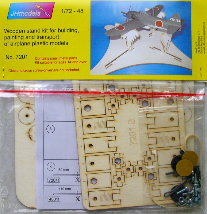 MODELIMEX Online Shop | 1/72 Wooden stand for airplanes building ...