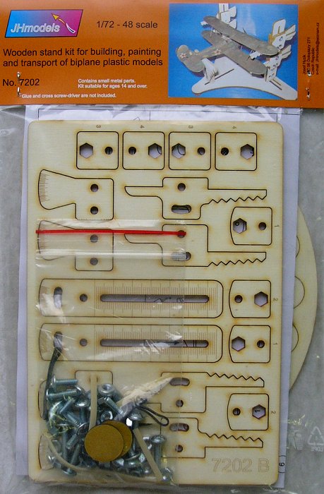 MODELIMEX Online Shop | 1/72 Wooden stand for bi-planes building ...