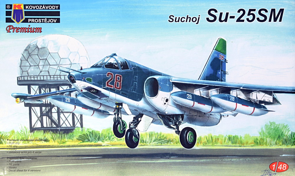 MODELIMEX Online Shop | 1/48 Sukhoi Su-25SM Premium (4x camo) | your ...