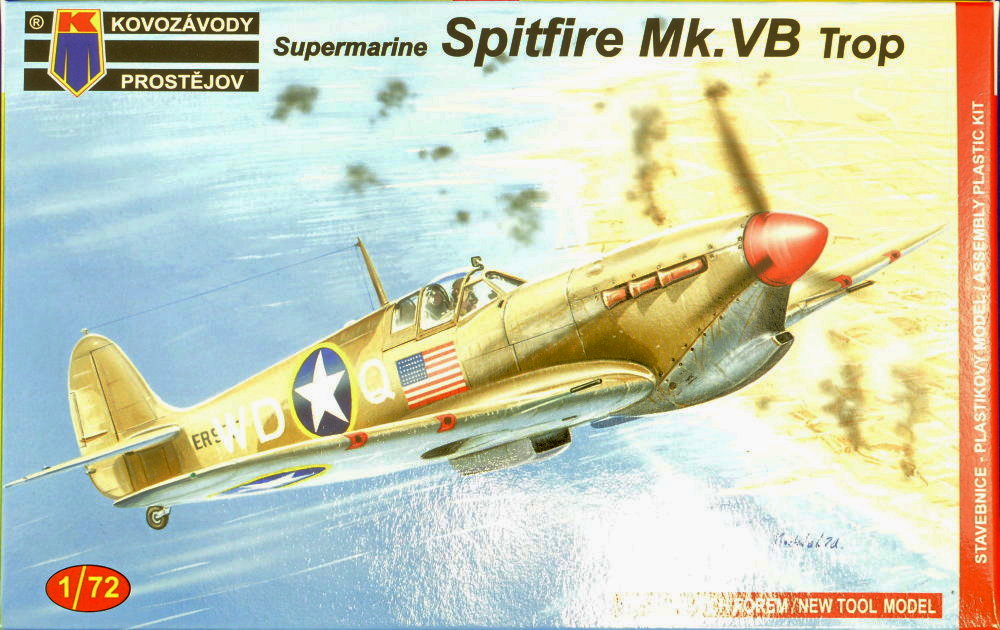 MODELIMEX Online Shop | 1/72 Supermarine Spitfire Mk.VB Trop (2x camo ...
