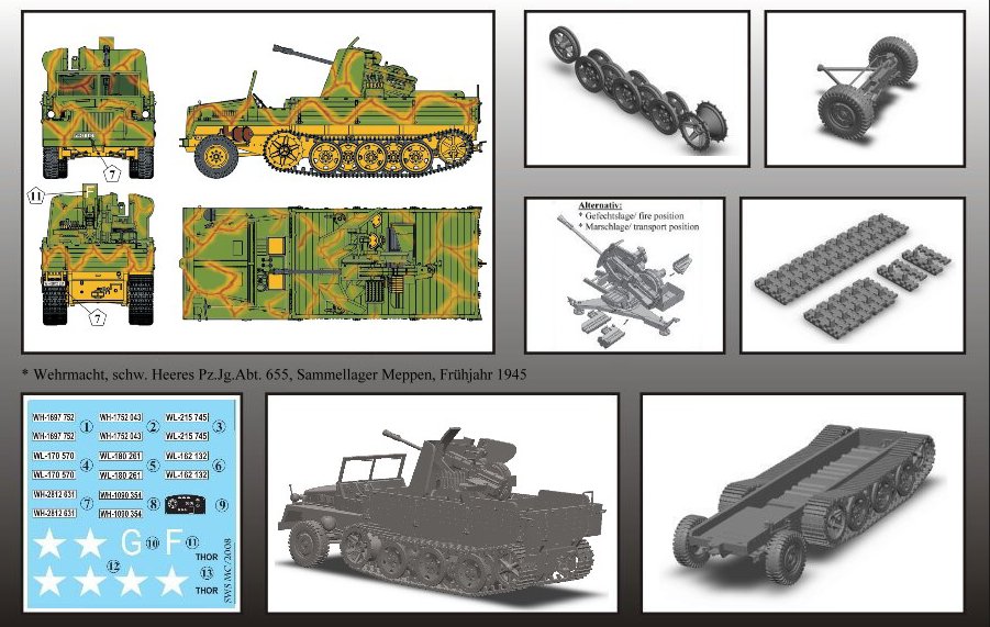 MODELIMEX Online Shop | 1/72 sWS with 3,7cm Flak 43 | your favourite ...