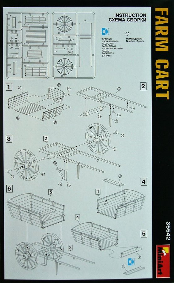 MODELIMEX Online Shop | 1/35 Farm Cart | your favourite model shop