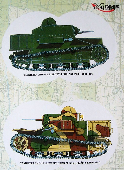 MODELIMEX Online Shop | 1/35 AMR-UE TANKETTE Citroen-Kégresse/Renault ...