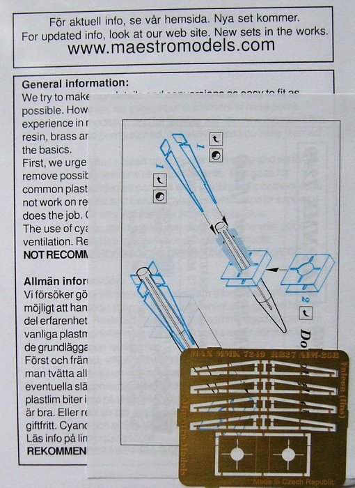 MODELIMEX Online Shop | 1/72 RB27 AIM-26B Falcon incl. fin alignment ...