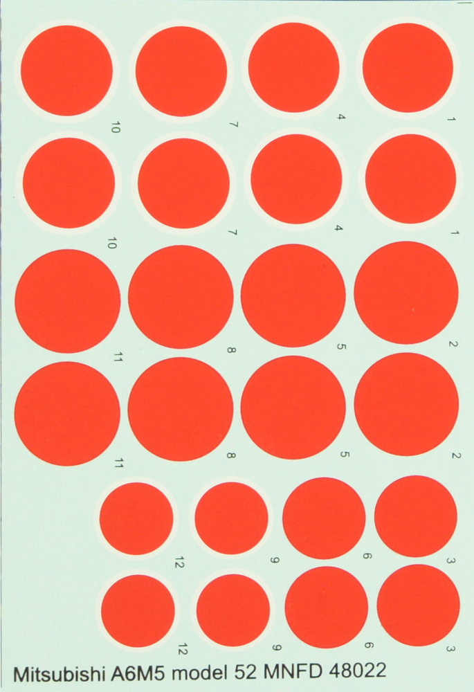 MODELIMEX Online Shop | 1/48 Decals A6M5 ZERO Defense of Japanese ...