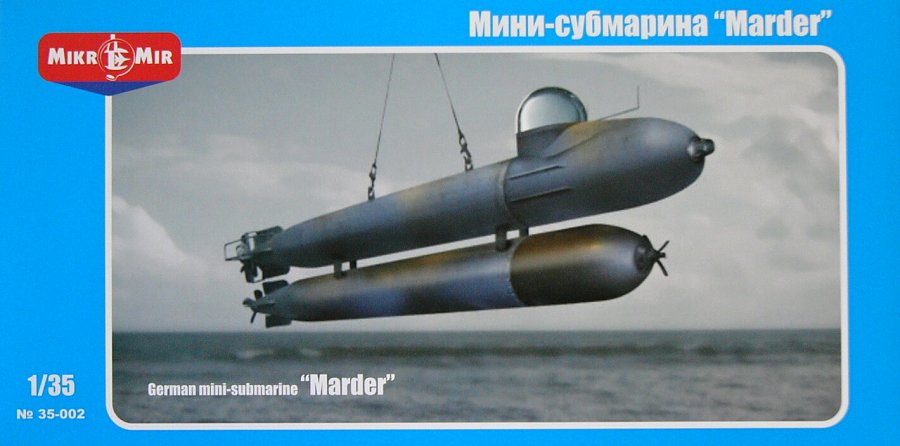 MODELIMEX Online Shop | 1/35 German mini-submarine 'Marder' | your ...