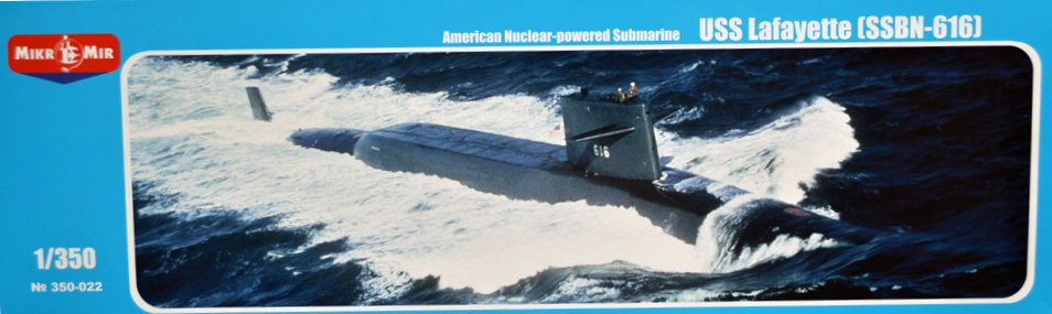 MODELIMEX Online Shop | 1/350 USS Lafayette (SSBN-616) American ...