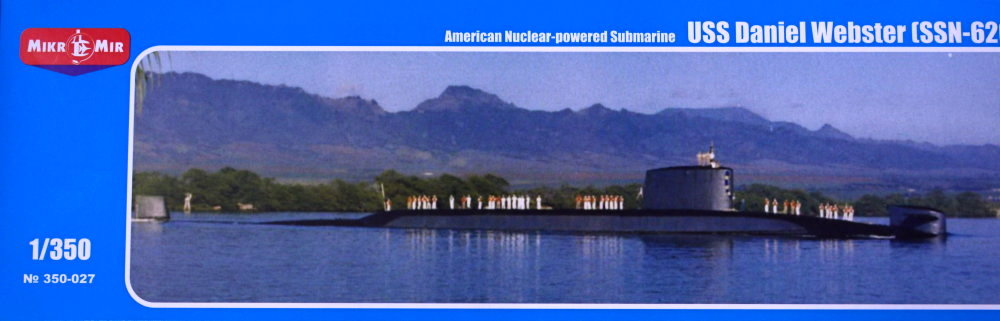 MODELIMEX Online Shop | 1/350 USS Daniel Webster American nucl ...