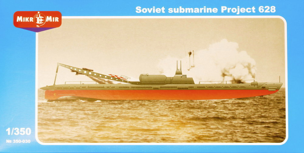 MODELIMEX Online Shop | 1/350 Soviet Submarine Project 628 | your ...