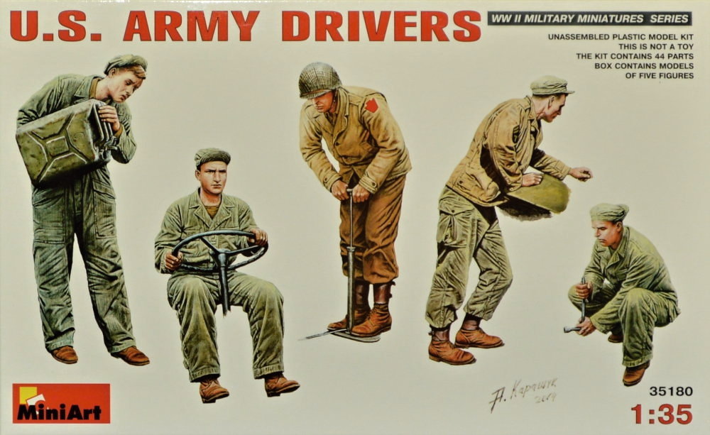 MODELIMEX Online Shop | 1/35 US Army Drivers (5 fig.) | your favourite ...