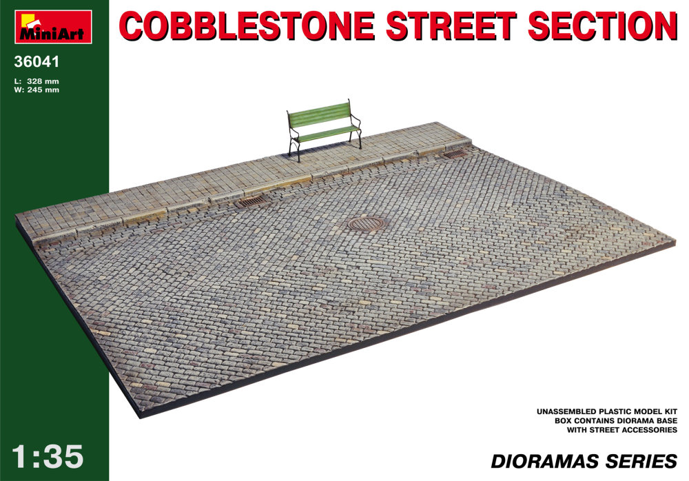 MODELIMEX Online Shop | 1/35 Cobblestone Street Section | your ...