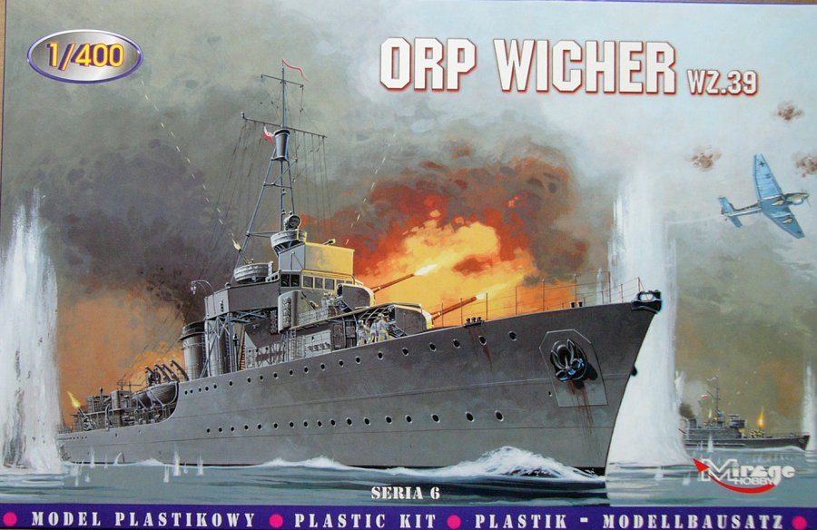 MODELIMEX Online Shop | 1/400 ORP WICHER wz.39 destroyer | your ...