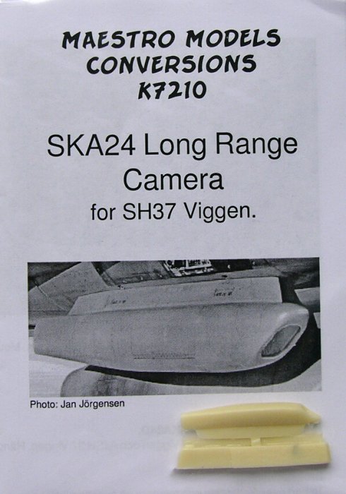 MODELIMEX Online Shop | 1/72 SKA24 Long Range Camera for SH37 Viggen ...
