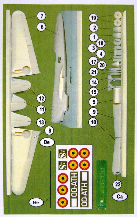 MODELIMEX Online Shop | 1/72 SABCA-Caproni S-47 (Belgium) | your ...