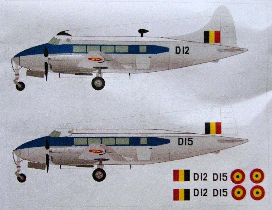 MODELIMEX Online Shop | 1/72 De Havilland DOVE (Belgium) | your ...