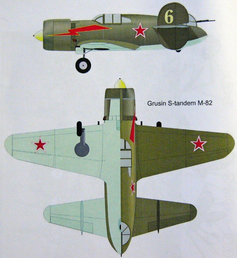 MODELIMEX Online Shop | 1/72 Grushin Sch-tandem M-82 (USSR attack plane ...