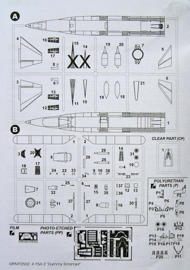 MODELIMEX Online Shop | 1/72 X-15A-2 'with Dummy Scramjet' | your ...