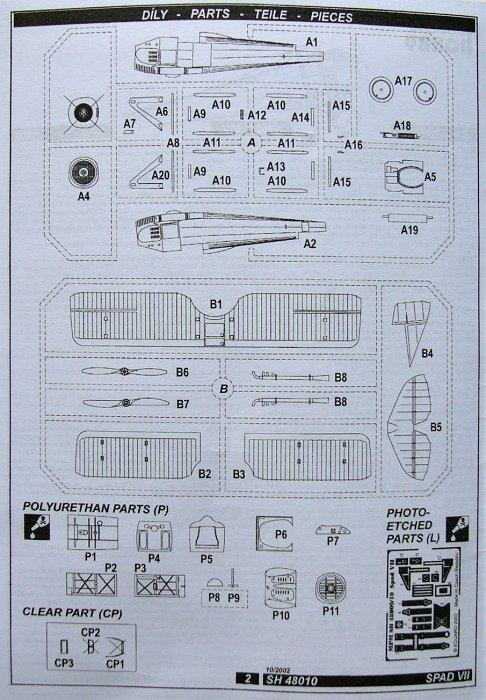 MODELIMEX Online Shop | 1/48 Spad D.VII 'Captured German Jasta 38 ...