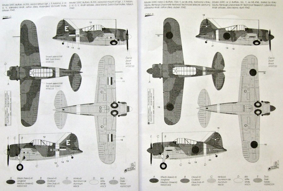MODELIMEX Online Shop | 1/72 Model 339C/D Buffalo 'Dutch & Japanese ...