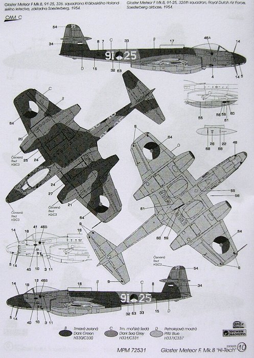 MODELIMEX Online Shop | 1/72 Gloster Meteor F Mk.8 (Hi-tech) | your ... MODELIMEX Online Shop | 1/72 Gloster Meteor F Mk.8 (Hi-tech) | your ...