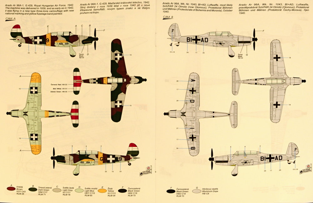 MODELIMEX Online Shop | 1/72 Arado Ar 96A 'Argus As 10C Engine Version ...
