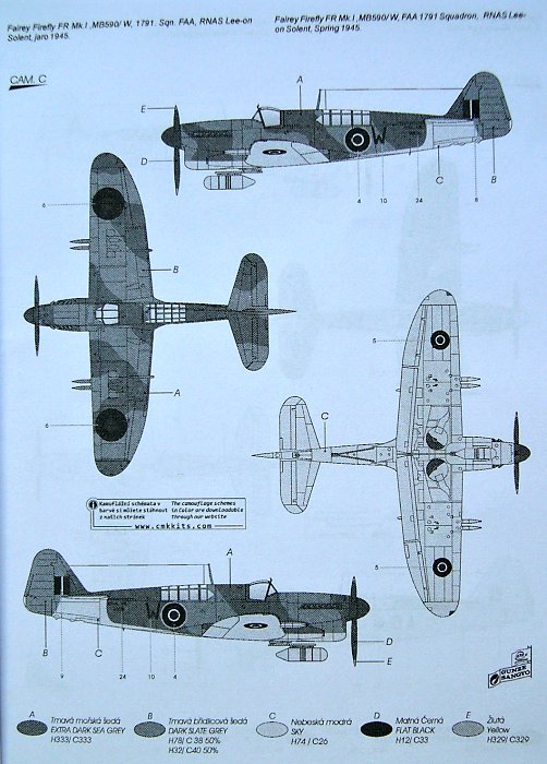 MODELIMEX Online Shop | 1/72 Fairey Firefly FR Mk.I 'ASH Radar' | your ...